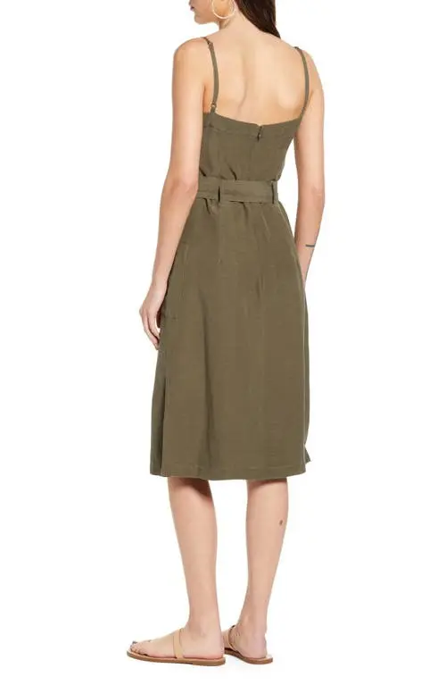Rails Evie Sleeveless Tie Waist Dress