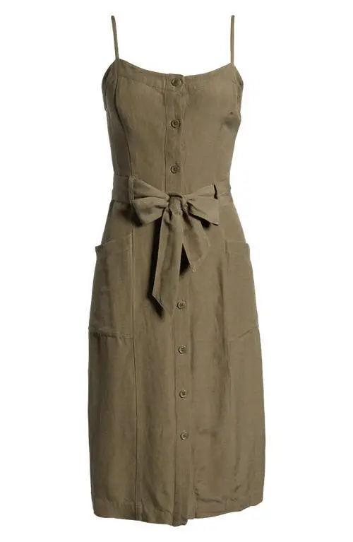 Rails Evie Sleeveless Tie Waist Dress