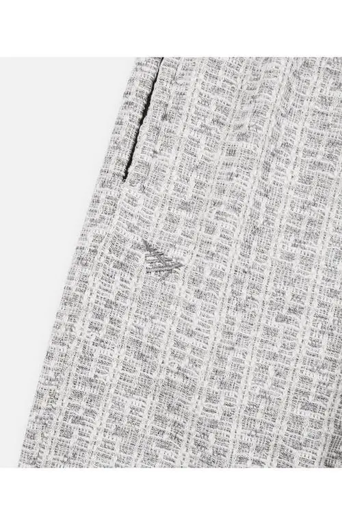 PAPER PLANES Plaid Knit Straight Leg Pants