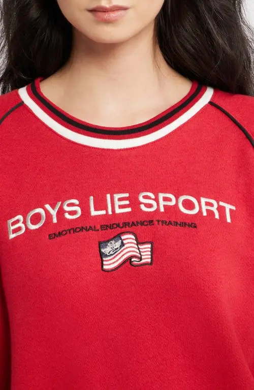 BOYS LIE Kara Graphic Sweatshirt