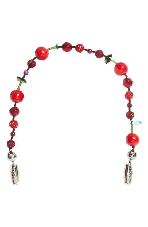 OSSA Fruit Charm Wrist Strap For Iphone Case - Cherry