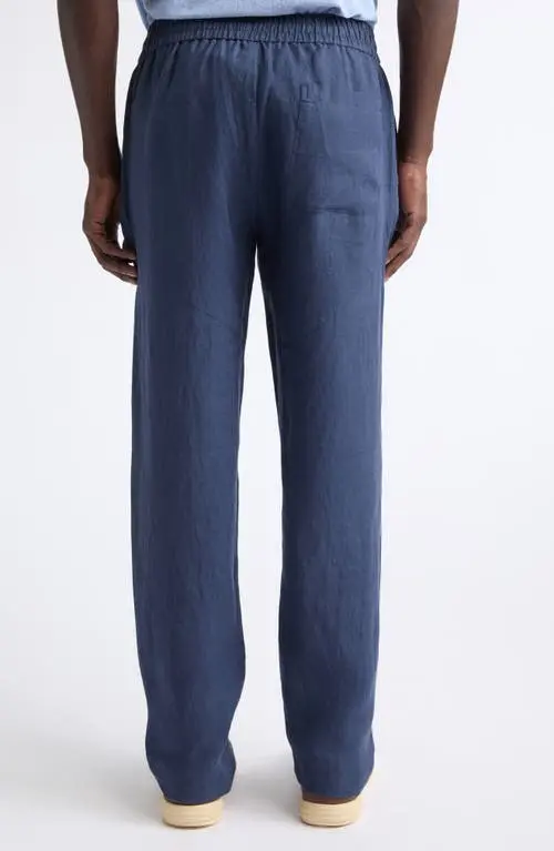 Sunspel Drawstring Linen Trousers