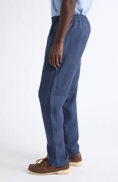 Sunspel Drawstring Linen Trousers