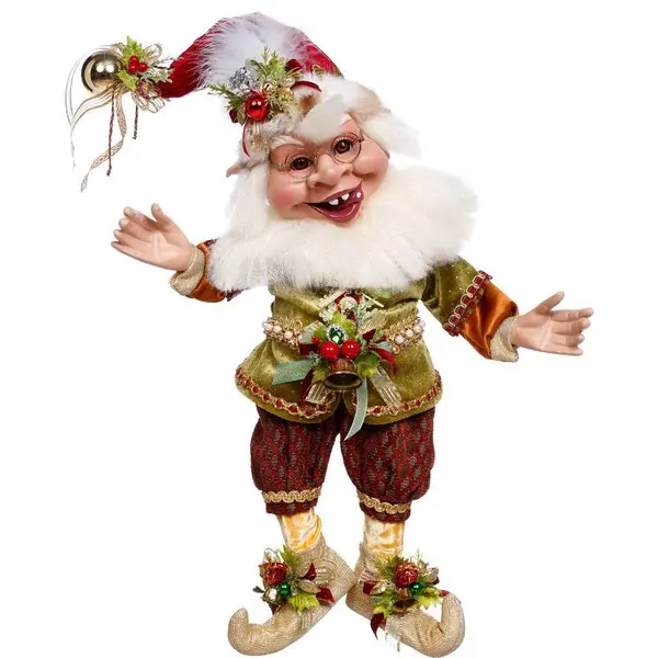 MARK ROBERTS Santa's Helper Elf - Olive Green