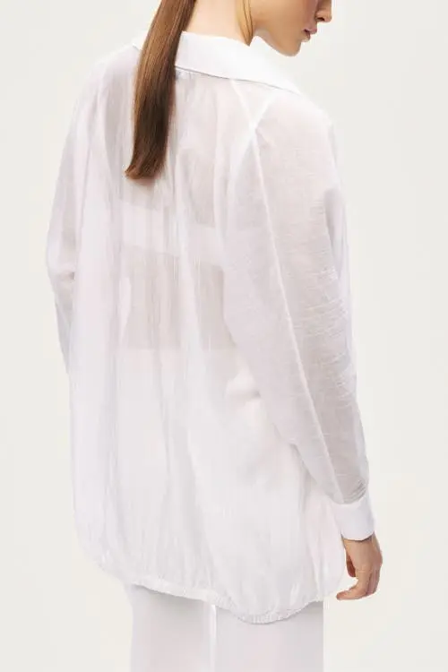 NOCTURNE Tie-detail Shirt