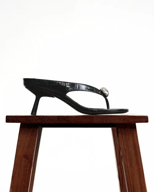 MI/MAI Cristo Croc Jewel Flat Sandals