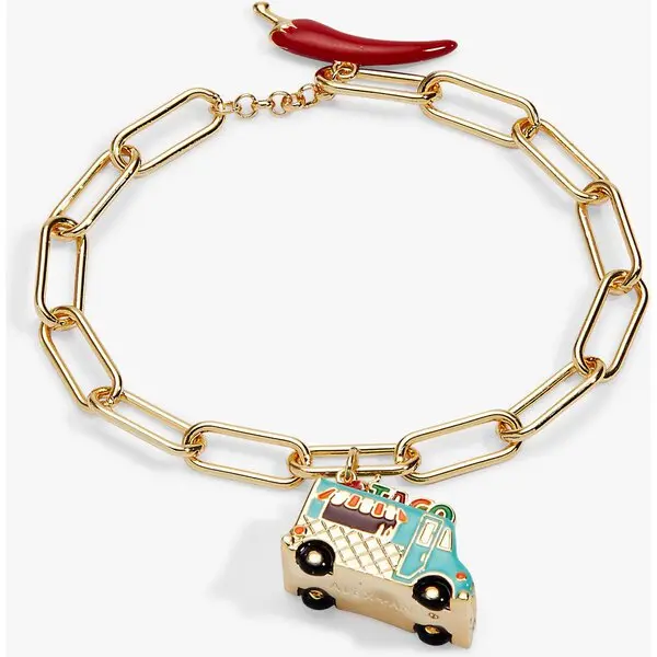 ALEX AND ANI Taco Truck Toggle Bracelet - Gold