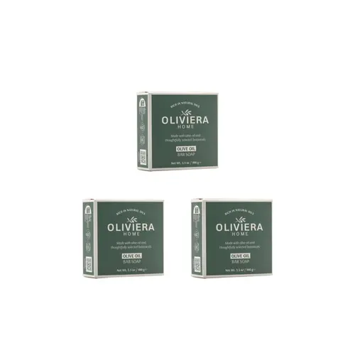 OLIVIERA HOME Oil Bar Soap Trio