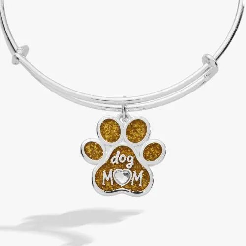ALEX AND ANI Dog Mom Charm Bangle