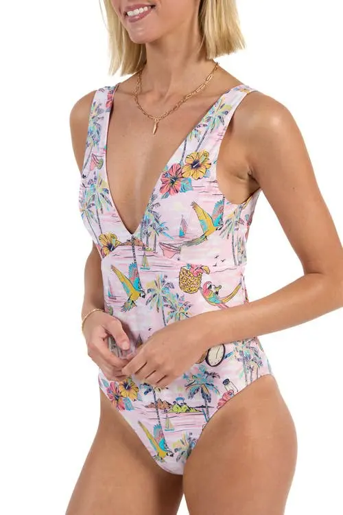 Kenny Flowers The Margaritaville Sculpt One-piece