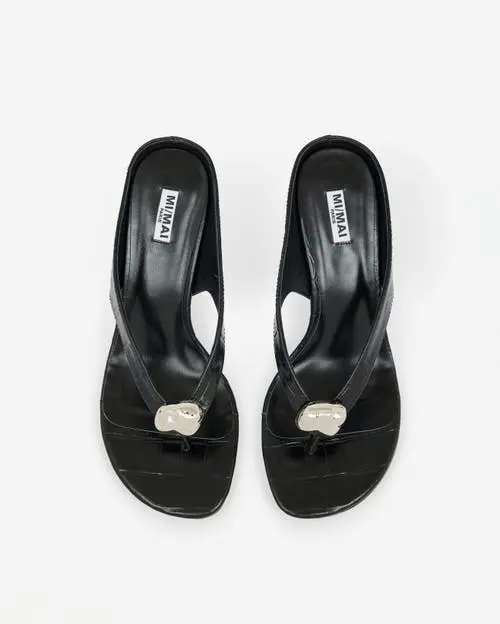 MI/MAI Cristo Jewel Croc High Sandals