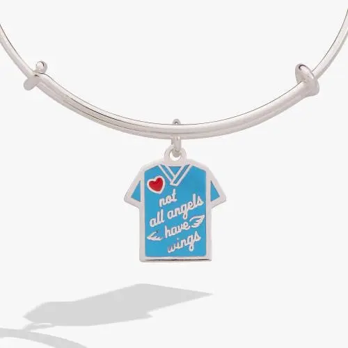 ALEX AND ANI Not All Angels Have Wings" Scrubs Bangle