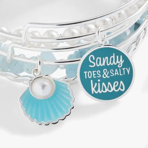 ALEX AND ANI Beach Bangle Set