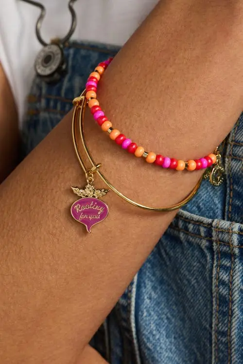 ALEX AND ANI Rooting For You" Charm Bangle