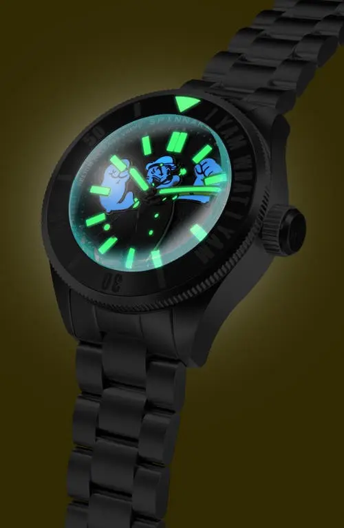 SPINNAKER Popeye Forearm Fury Piccard Automatic Bracelet Watch