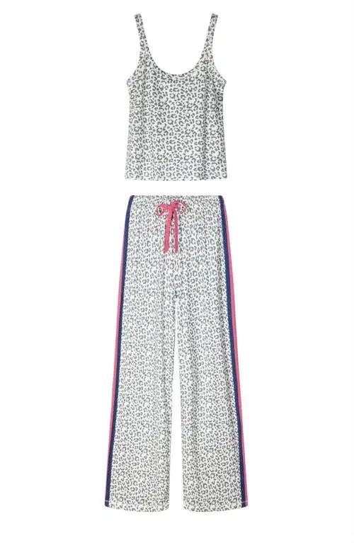 PJ Salvage Cats Meow Stretch Jersey Pajamas