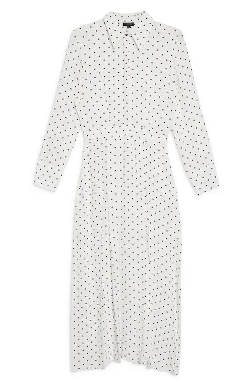 Topshop Dot Print Dress