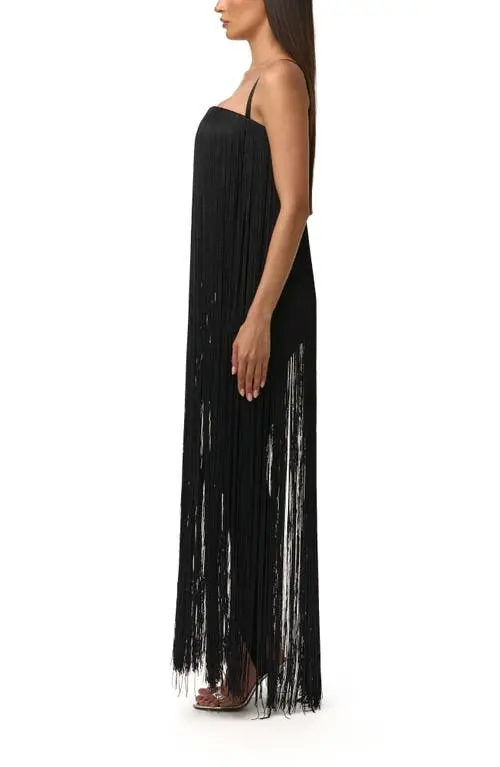 Naked Wardrobe Butter Fringe Romper