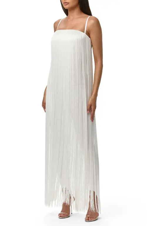 Naked Wardrobe Butter Fringe Romper