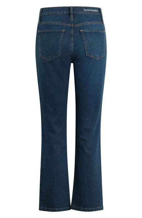 FAVORITE DAUGHTER The Dot Mid Rise Straight Ankle Jeans