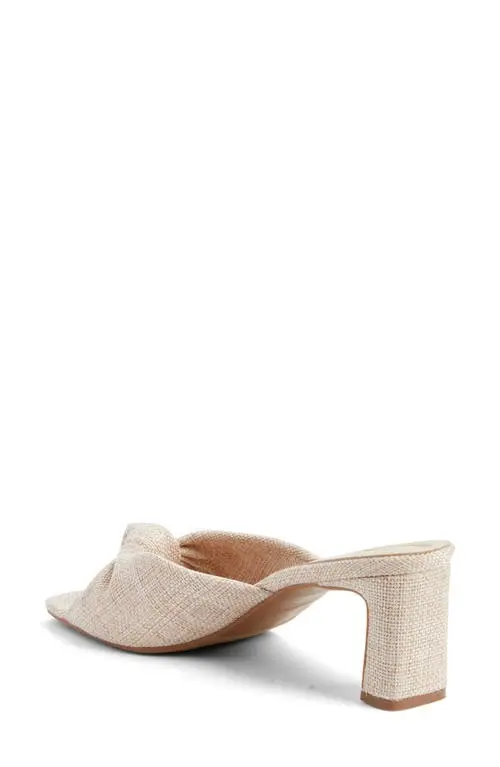 OPEN EDIT Harper Knot Slide Sandal - Natural