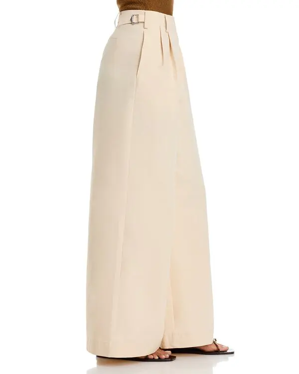 Simkhai Leroy Pleated Wide Leg Pants