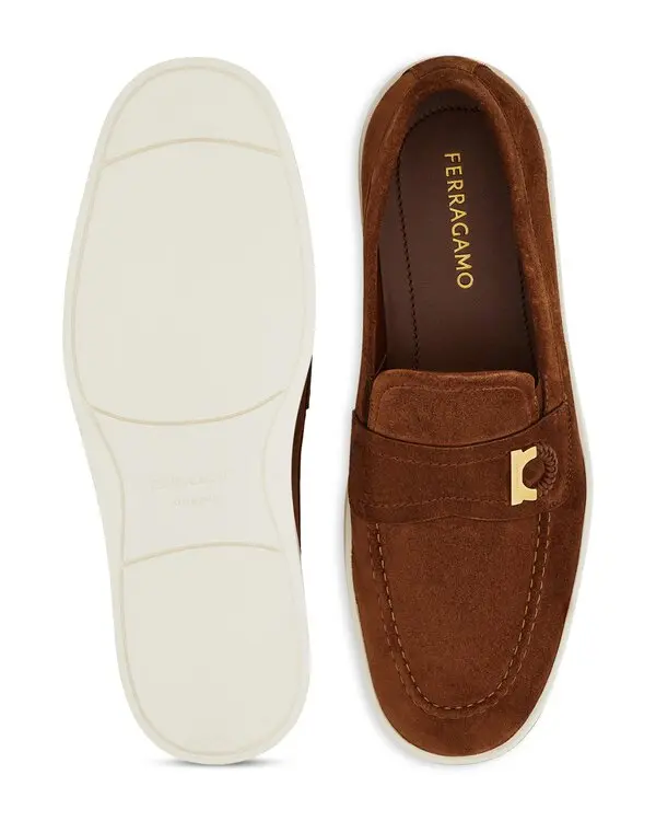 FERRAGAMO Suede Loafers