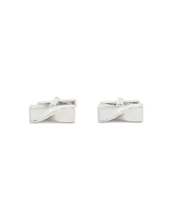REISS Carrick Twisted Bar Cufflinks