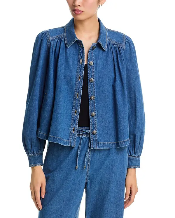 Cinq À Sept Lyla Denim Jacket - Light Wash