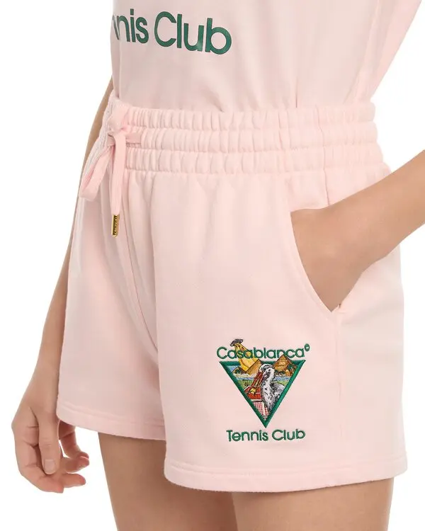 Casablanca Cotton Drawstring Shorts