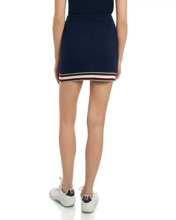 Casablanca Merino Mini Skirt