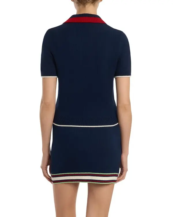 Casablanca Merino Wool Polo Shirt