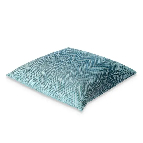 Missoni Timmy Cuscino Jacquard Cushion - Petrol