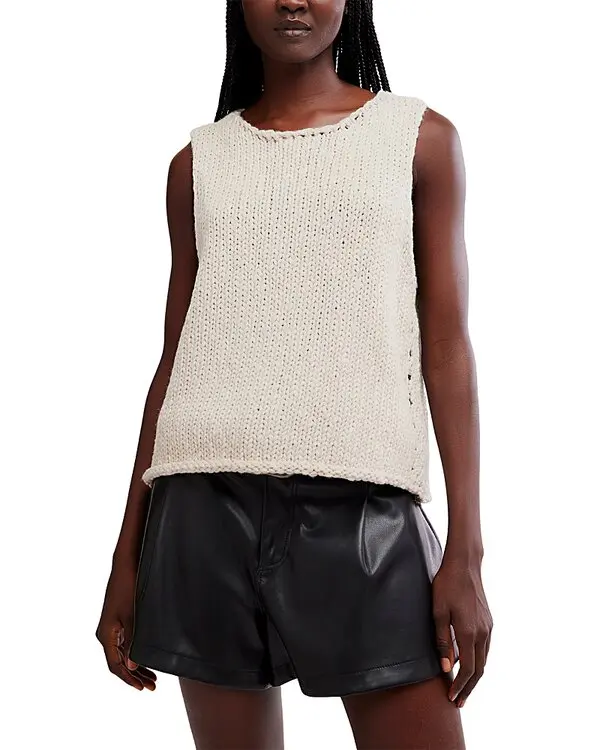 Free People Opal Sweater Tank - Tea