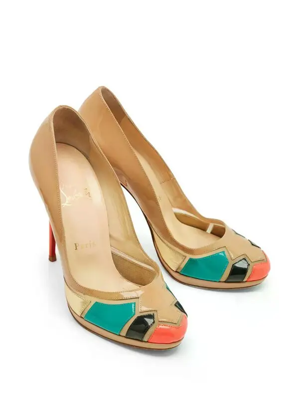 CHRISTIAN LOUBOUTIN Astrogirl Geometric Pumps