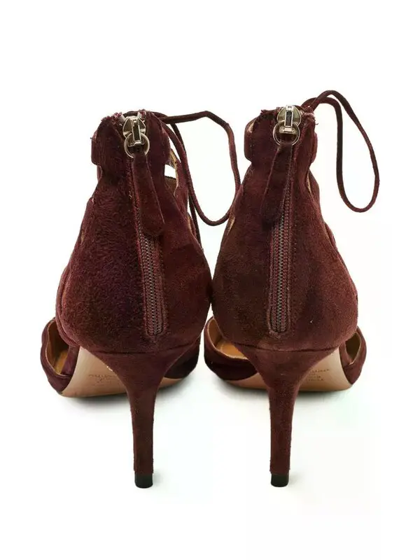 AQUAZZURA Belgravia Lace-up Pumps