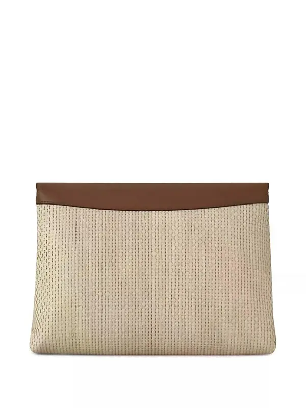 Mulberry Large Darley Raffia Pouch