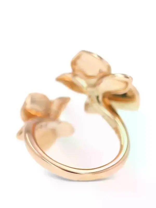 Cartier Orchid Motif Diamond Ring