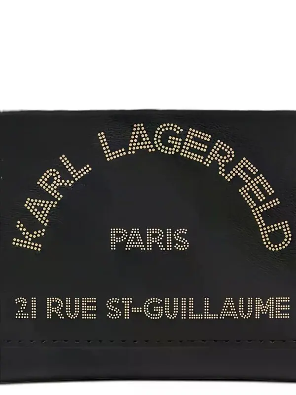 Karl Lagerfeld Logo-print Zip-around Wallet