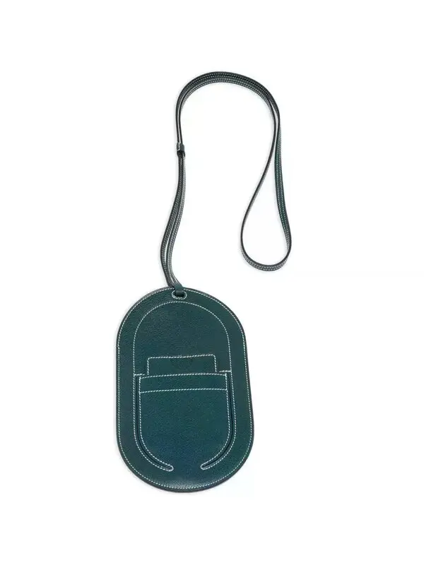 Hermès Gm In-the-loop Phone To Go Case - Green