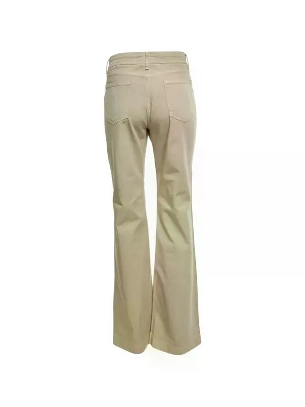 Burberry Gabardine Straight-fit Trousers