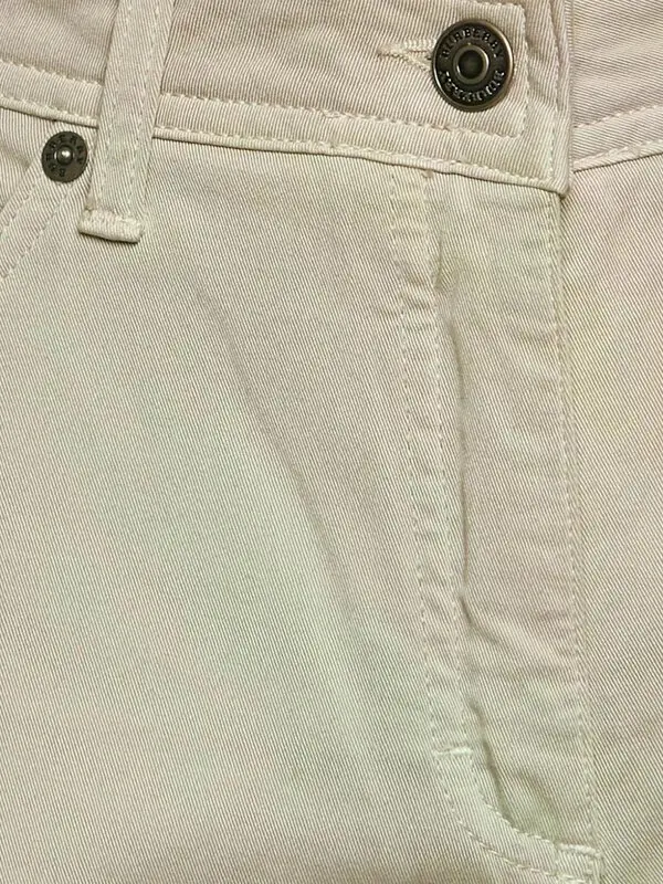 Burberry Gabardine Straight-fit Trousers