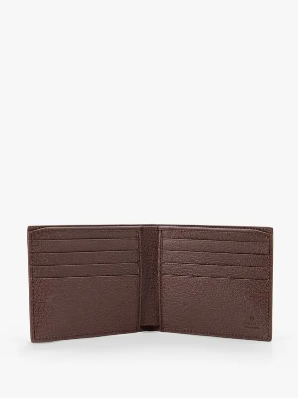 Gucci Bi-fold Gg Supreme Canvas Wallet