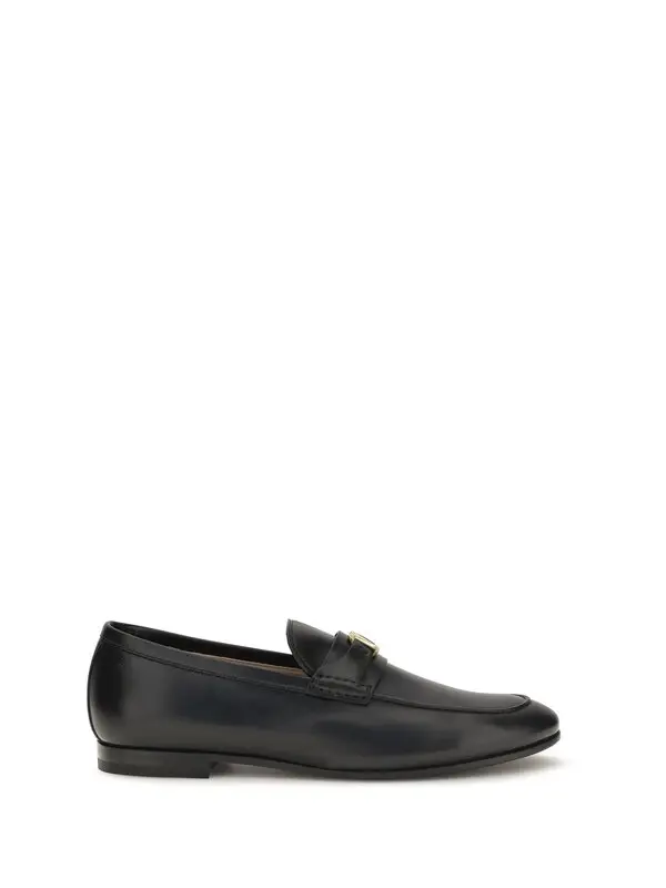 Valentino Garavani Vlogo Signature Loafers - Black
