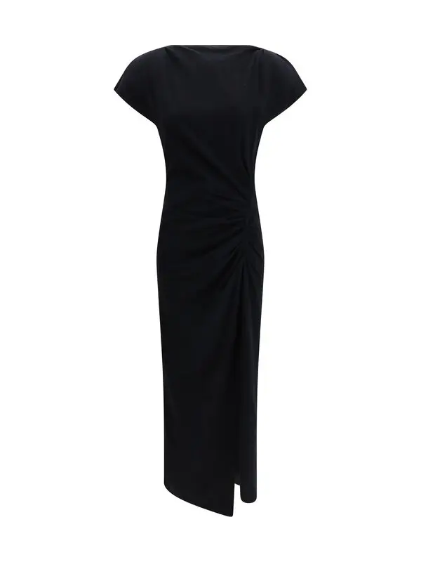 Isabel Marant Étoile Nadela Cotton Jersey Dress - Black