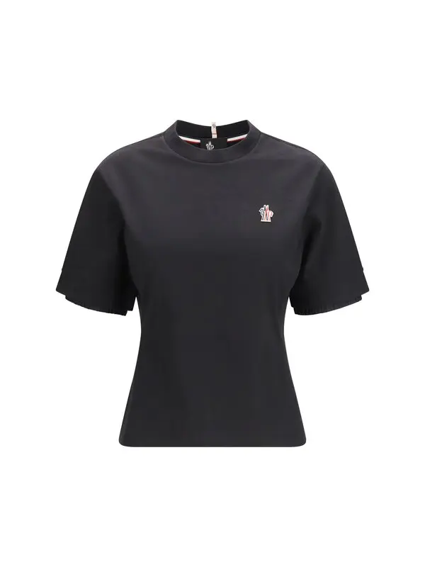 Moncler Cotton T-shirt - Black