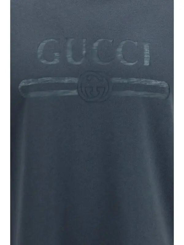 Gucci Cotton Jersey T-shirt With Devoré Detail