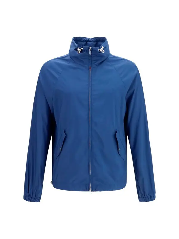 Brunello Cucinelli Zip-up Jacket - Blue