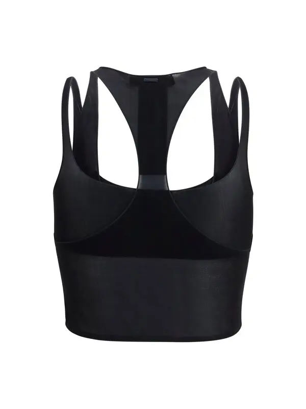 Gucci Viscose Bralette - Black
