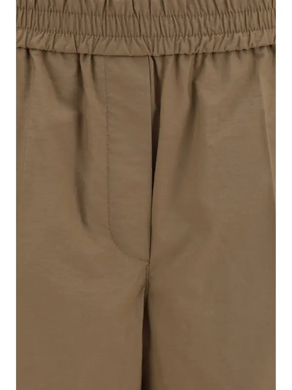 Brunello Cucinelli Wide Leg Trousers - Brown